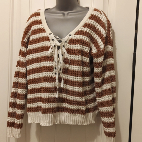 Boston Proper | Sweaters | Boston Proper Striped Sweater | Poshmark